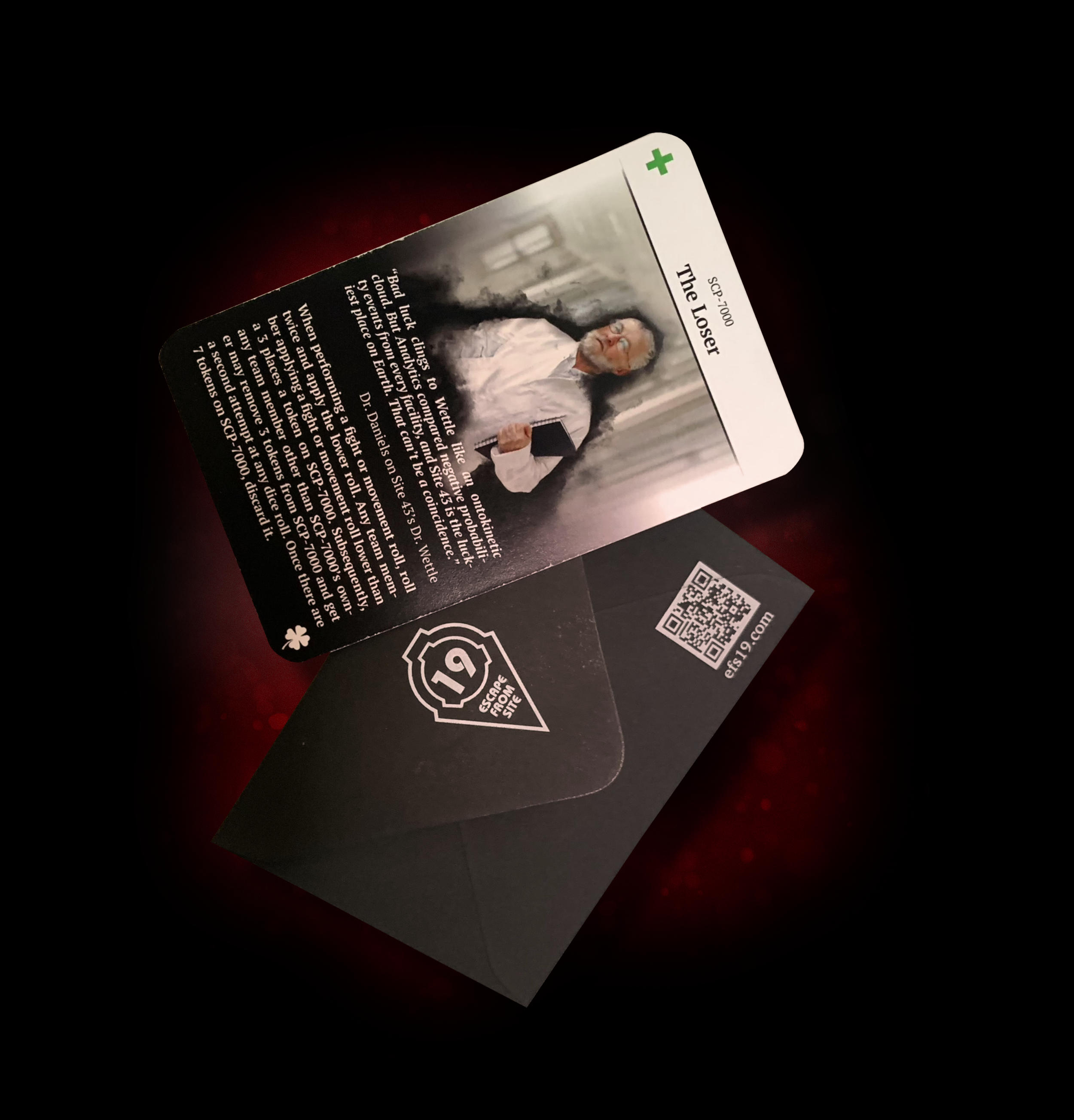 SCP-7000 Promo Card - Escape from Site 19